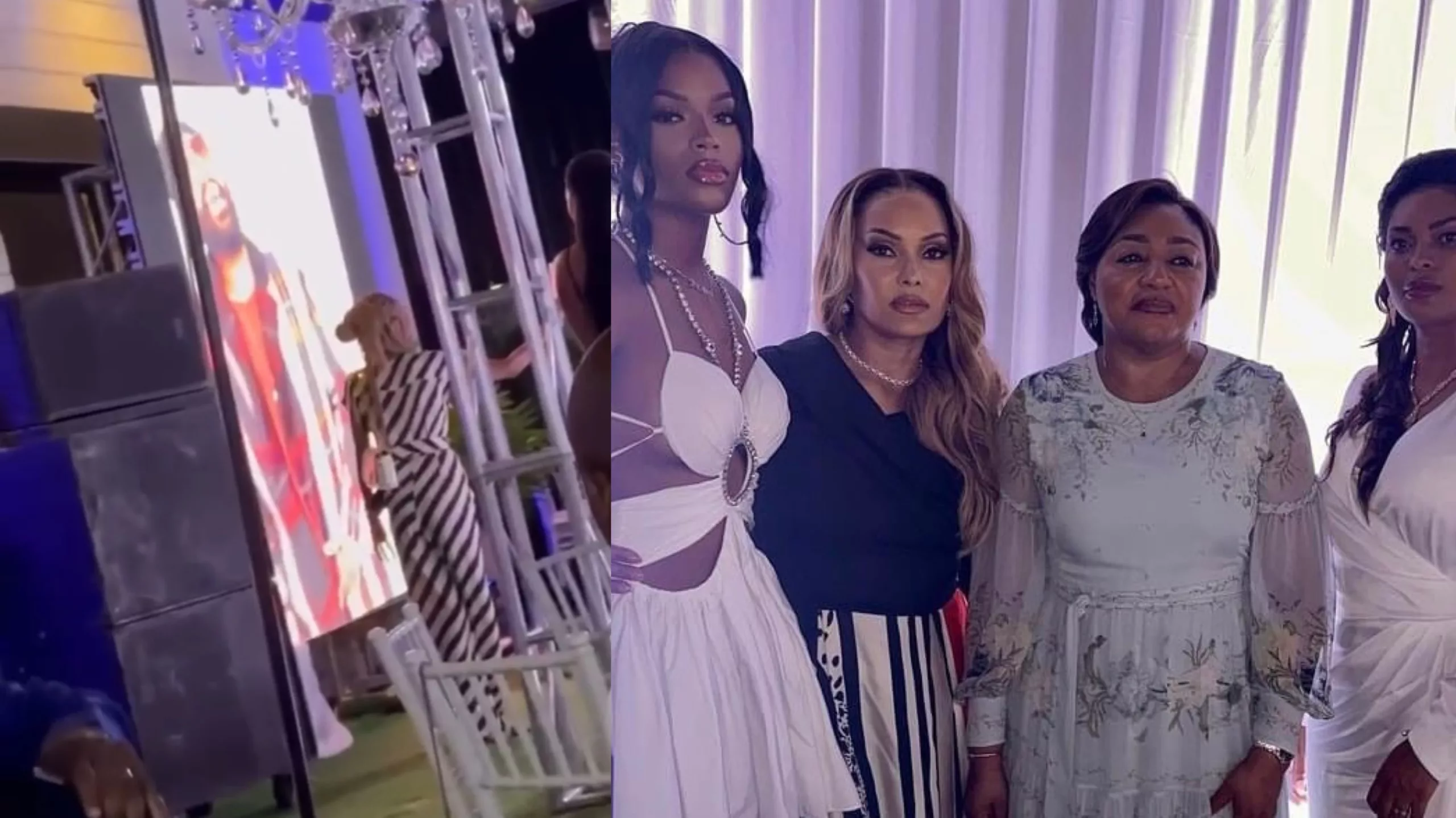 Fally Ipupa intervient sur écran géant à l’anniversaire de Hamida ...