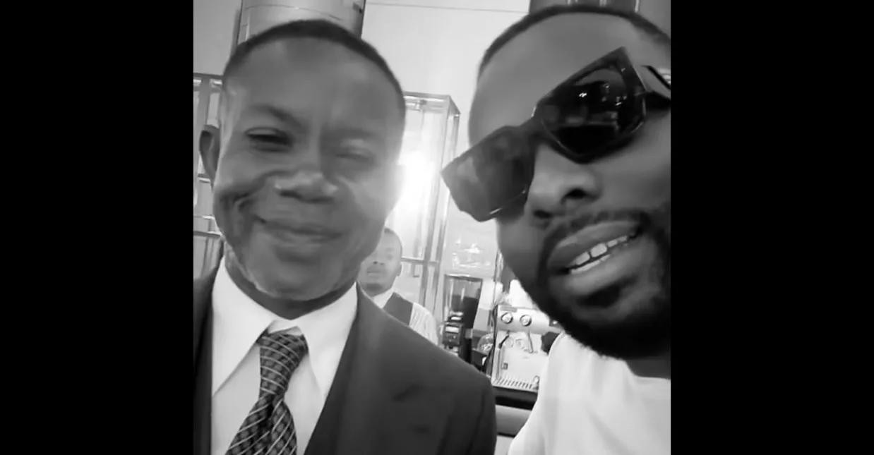 Gims rencontre Matou Samuel à Kinshasa - Mbote