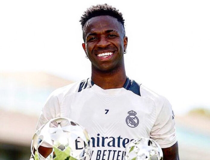 Vinicius Jr sacré meilleur joueur de la Ligue des Champions 2023-2024 ...