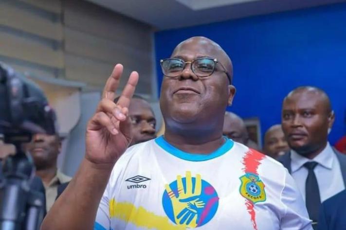 Félix Tshisekedi soutient les Léopards à Houston avant le choc RDC ...