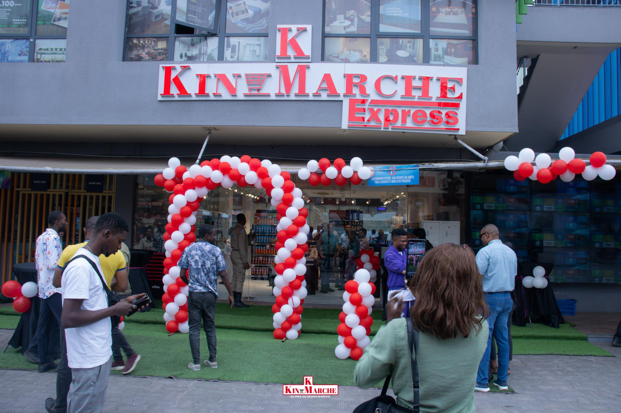 Kin Marché ouvre un nouveau magasin au cœur d'Aqua Splash à Kinshasa ...