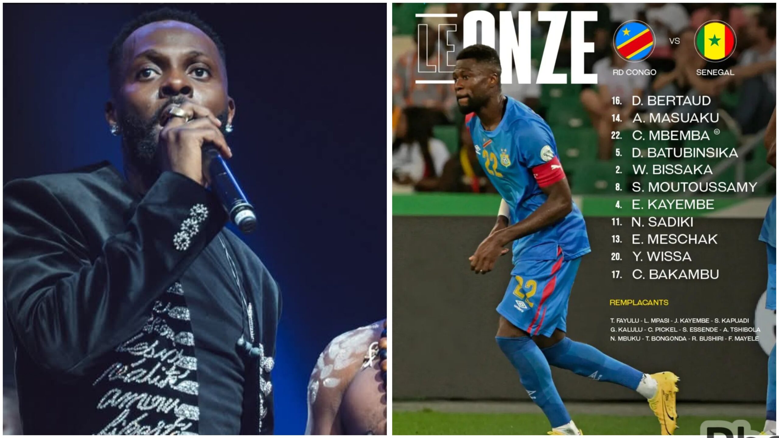 Héritier watanabe après la défaite de la RDC face au Sénégal ...