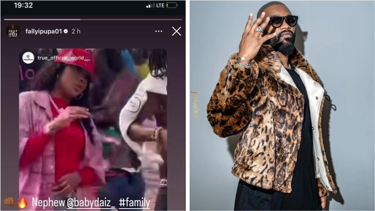 Fally Ipupa poste pour la première fois Rebo sur sa story - Mbote